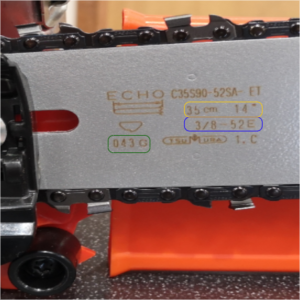 How Measure Your Chainsaw Chain - Jenkins Garden Machinery