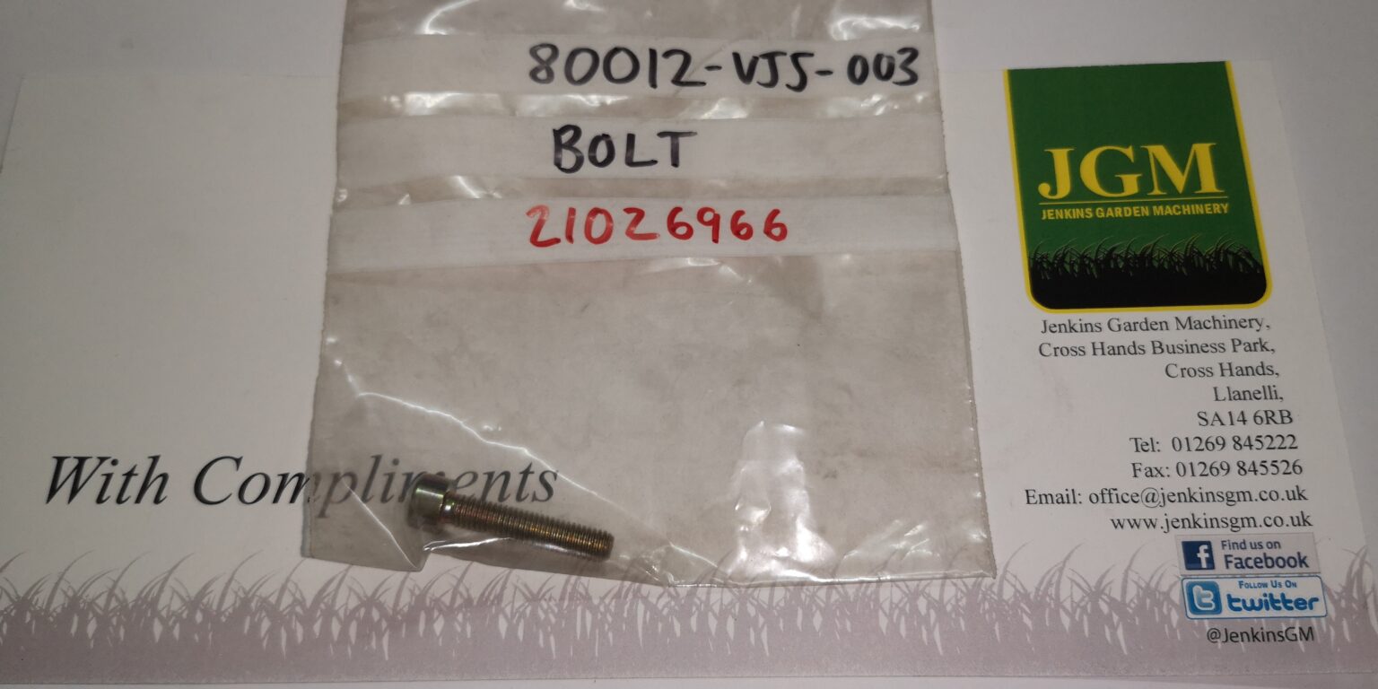 80012-VJ5-003 Socket Cap - Jenkins Garden Machinery